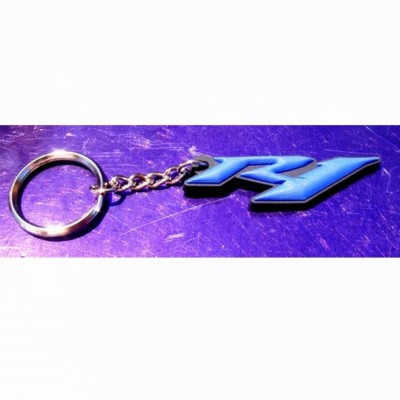 Yamaha R1 3D Soft Rubber Key Ring Keychain YZF-R1 Blue | eBay