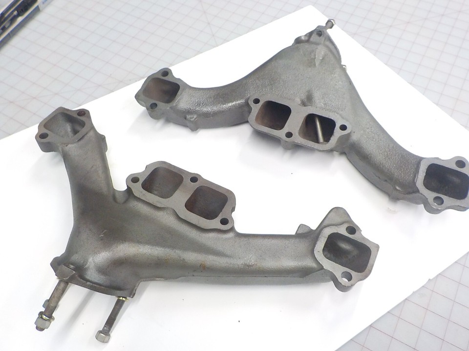 1958-1964 CHEVROLET 348 409 HI-PERF 2.5 INCH EXHAUST MANIFOLDS RIGHT ...