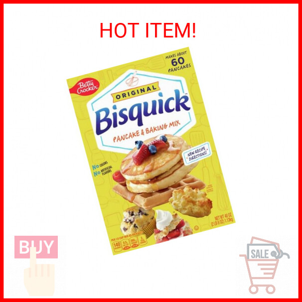 Betty Crocker Bisquick Original Pancake & Baking Mix, 40 oz. | eBay