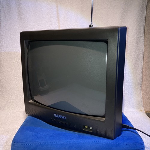 Sanyo 13 inch television RCA front hook up | eBay