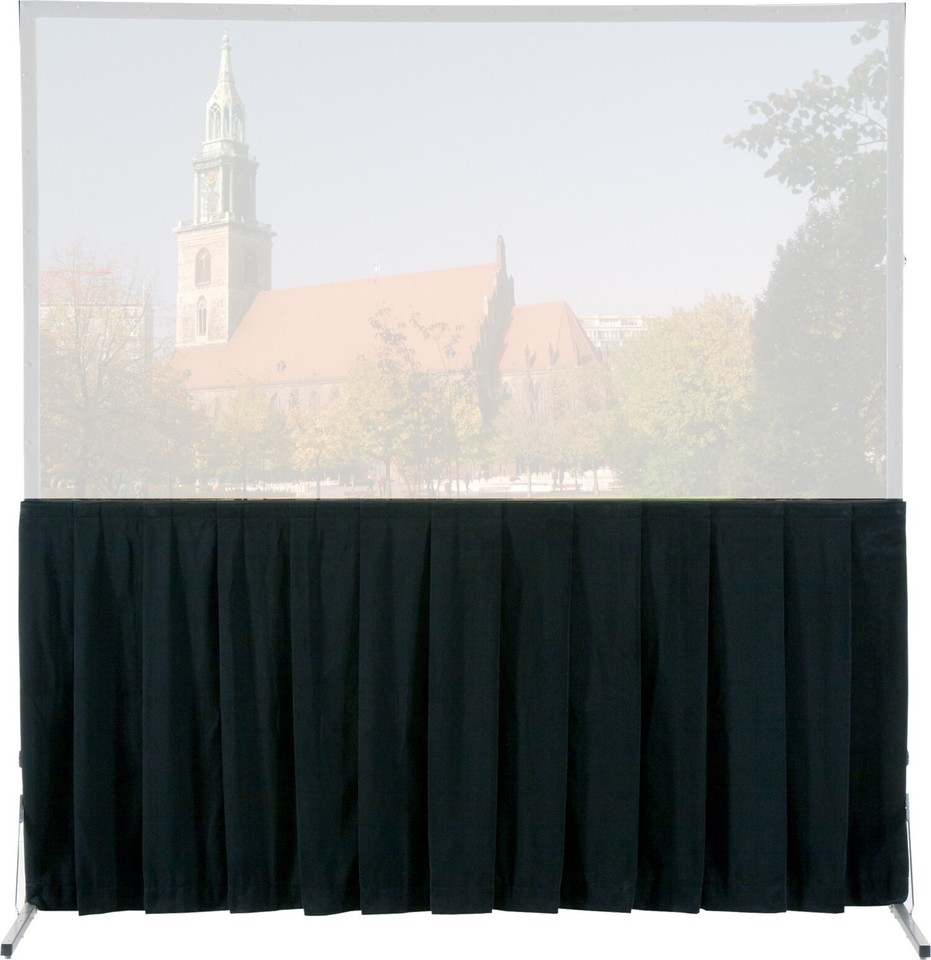 DA-LITE 36736 - SKIRT DRAPERY FOR 9x12 FAST-FOLD DELUXE SCREEN SYSTEM ...