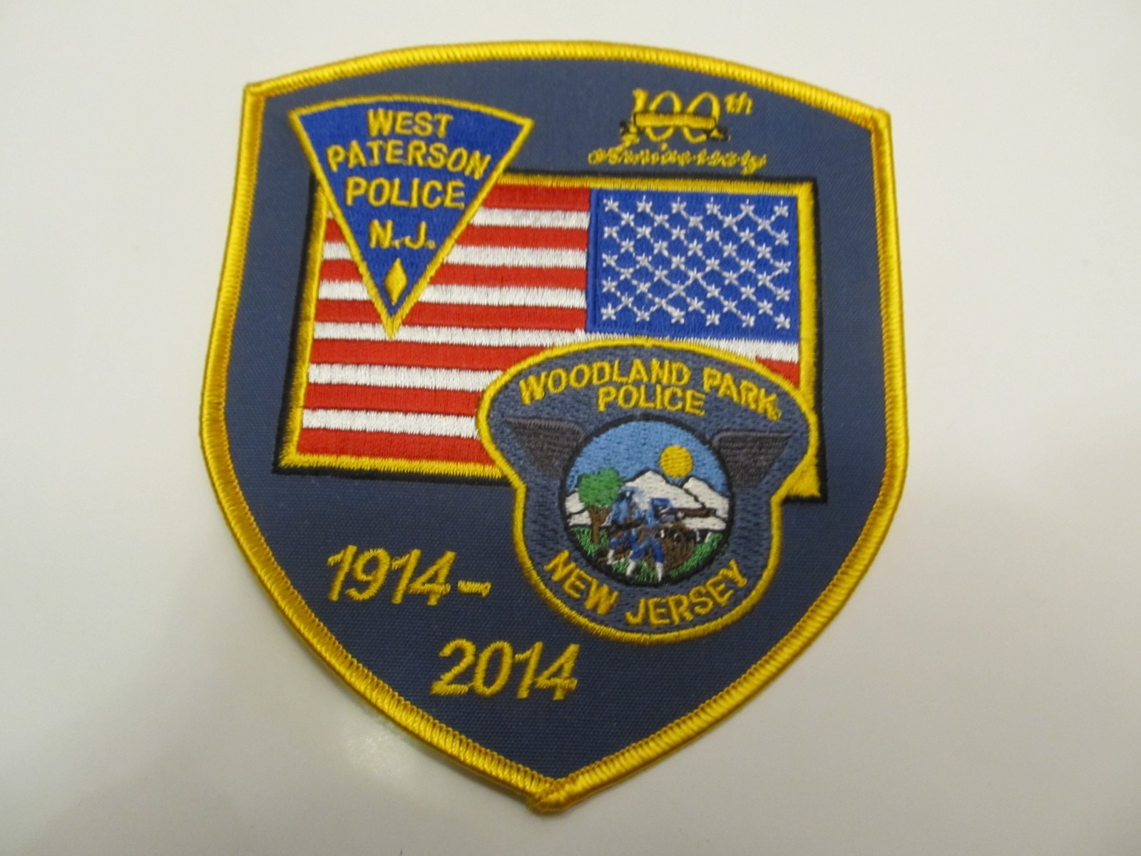 New Jersey West Paterson Woodland Park Police Patch | eBay