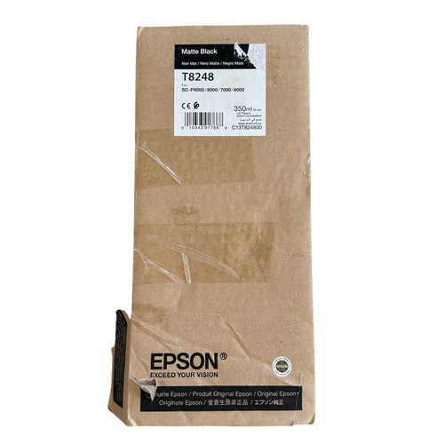 Genuine Epson T8248 Matte Black Ink for SureColor P6000 P7000 P8000 ...