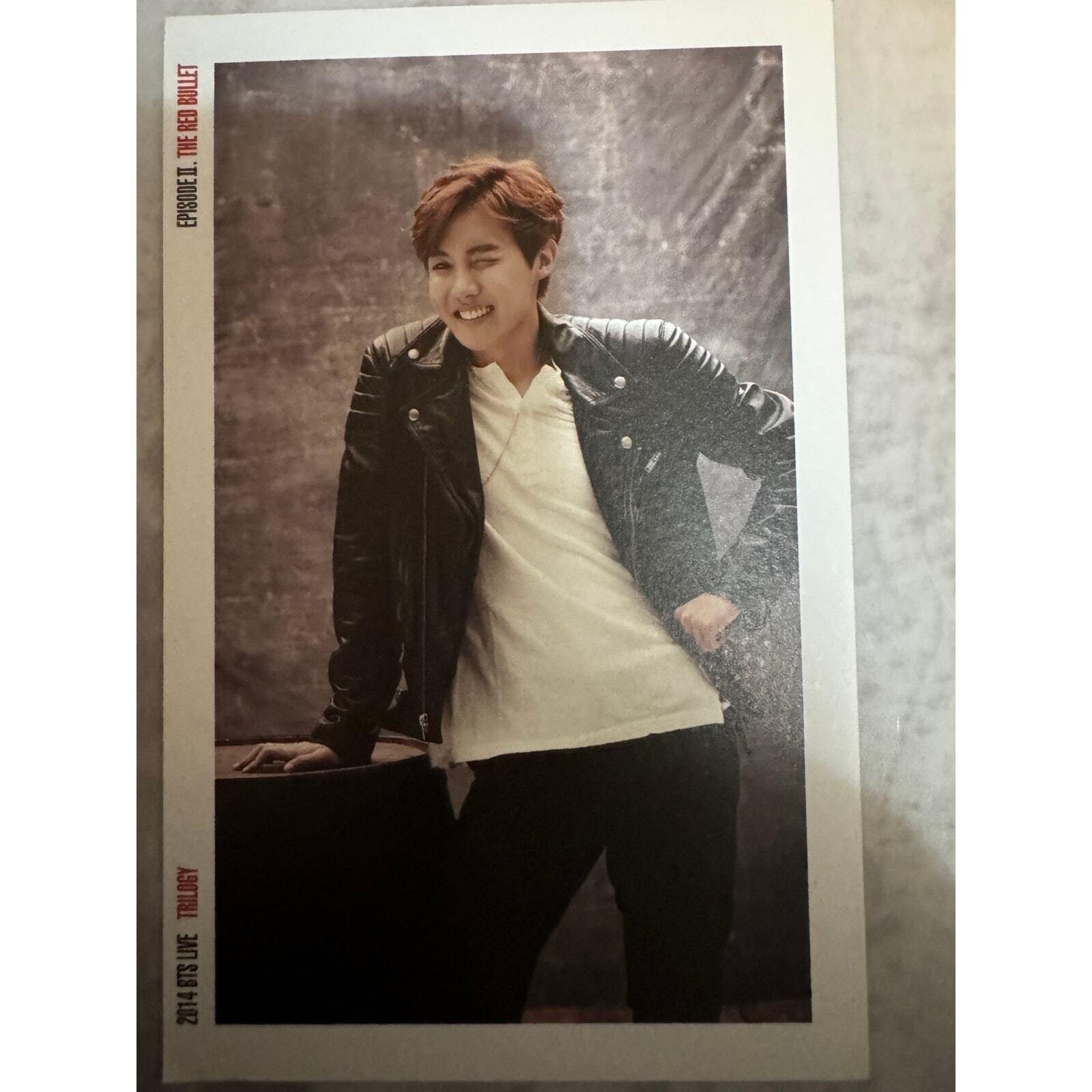 BTS J Hope/Jung Hoseok Photocard The Red Bullet Tour | eBay