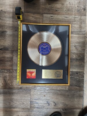Roy Asheton RIAA floater Record Award for “difference" | eBay