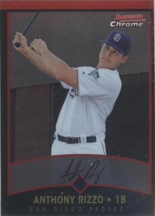 2011 Bowman Chrome - Throwbacks Anthony Rizzo #BCT3 (RC) for sale ...