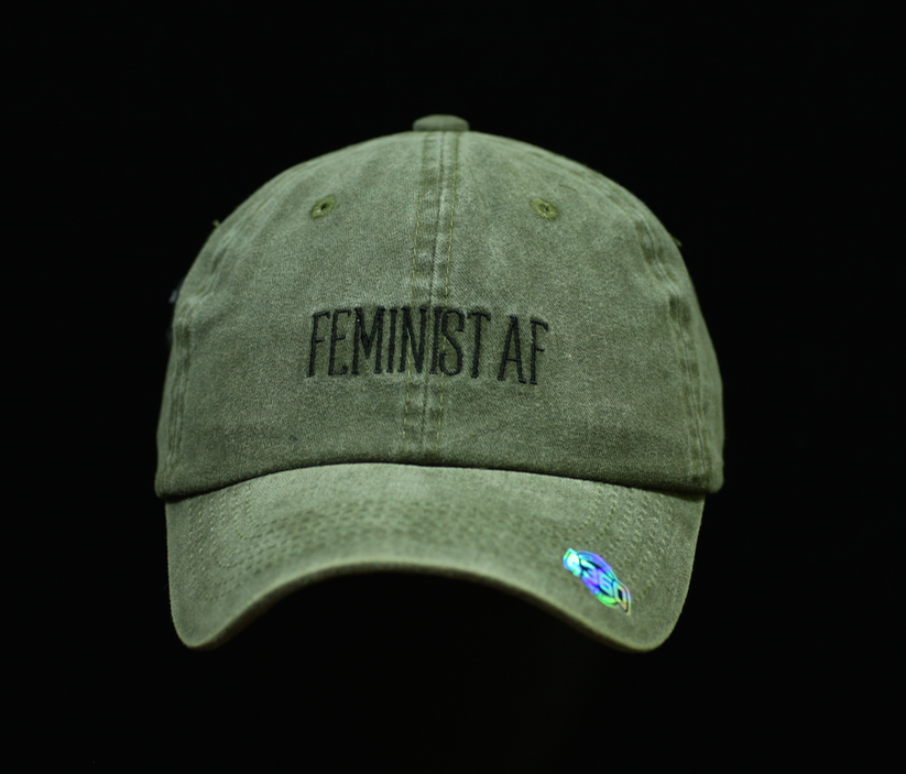 FEMINIST AF Dad Hat Plain Baseball Cap Unconstructed Fashion Hats ...