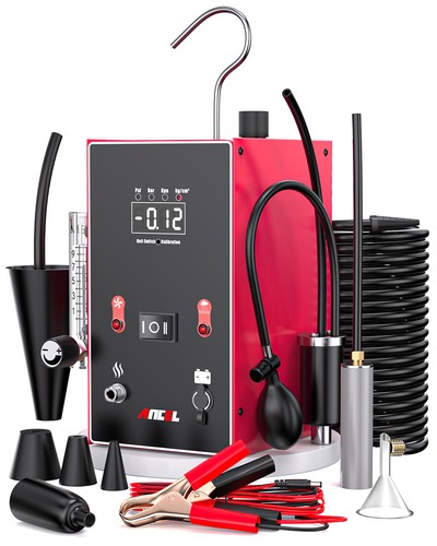 Car Smoke Tester Automotive Evap Smoke Machine Leak Detector Built-in ...