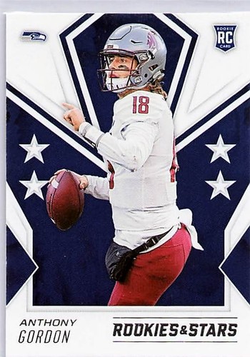 2020 Panini Rookies & Stars Anthony Gordon #155 Rookie Seattle Seahawks ...