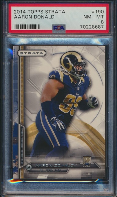 2014 Topps Strata - Rookie #190 Aaron Donald (RC) for sale online | eBay