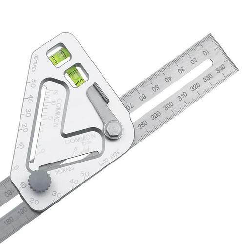 Multi Angle Ruler Universal Carpenter tool Spirit Level Combination ...