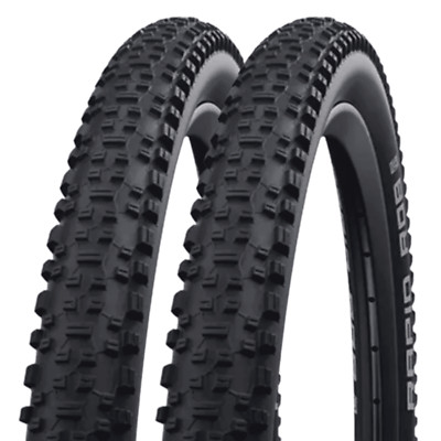 2x Schwalbe Rapid Rob MTB XC Tyres 27.5 x 2.25 (57-584) 650b Mountain ...