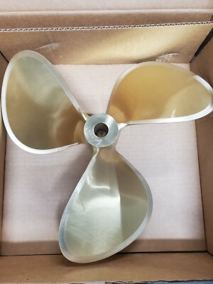 Michigan Wheel 14x13 LH Bronze Inboard Propeller 1" Shaft Dyna-Jet ...