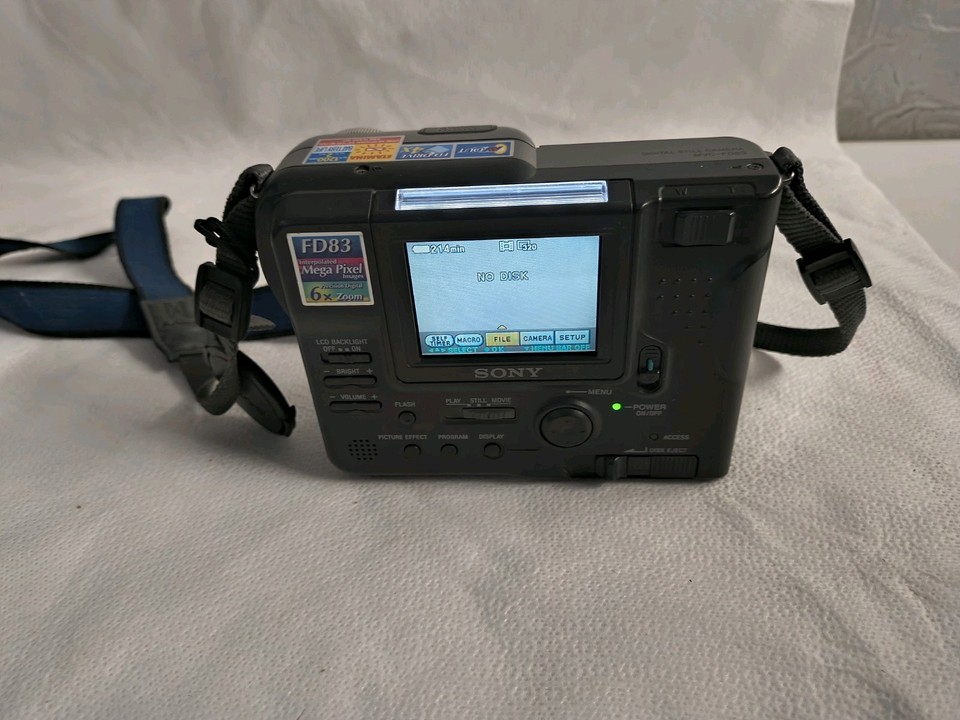 Sony Mavica MVC-FD83 Digital Camera – Floppy Disk – 6x Zoom – Camera ...