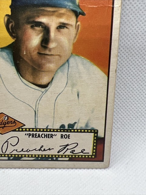 1952 Topps - Black Back #66 Preacher Roe for sale online | eBay