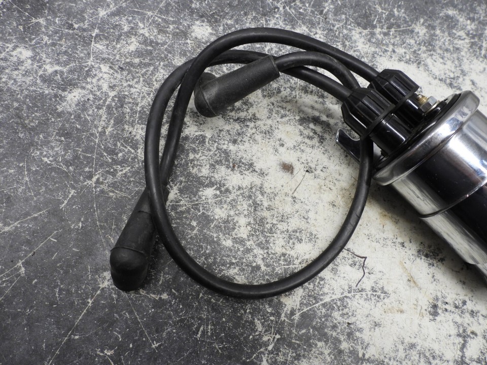 Harley Chopper bobber Ironhead Panhead Shovelhead 12V Chrome Coil 2828 ...