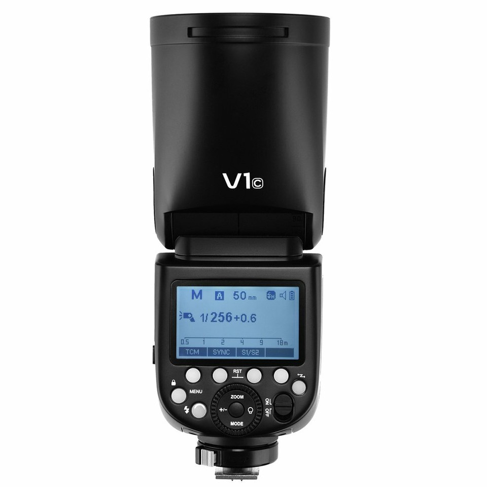 Godox V1-C 2.4G Wireless TTL Camera Flash + X2T-C Trigger Set For Canon ...