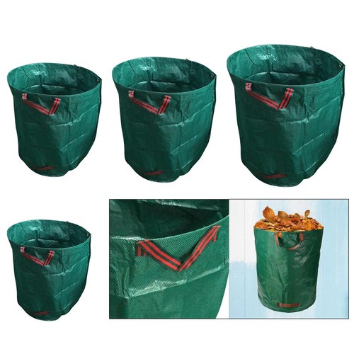 16/32/72/80 Gallon Reusable Garden Litter Bags Heavyweight Gardening ...