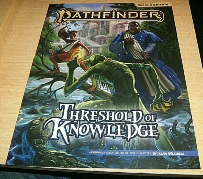 PAIZO - D&D - PATHFINDER(2E): THRESHOLD OF KNOWLEDGE - 2021 FREE RPG ...