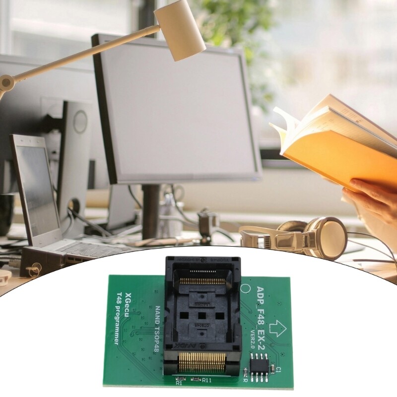 Professional TSOP48 NAND Connectors Updates ADP_F48_EX_2 TSOP48 Chip ...