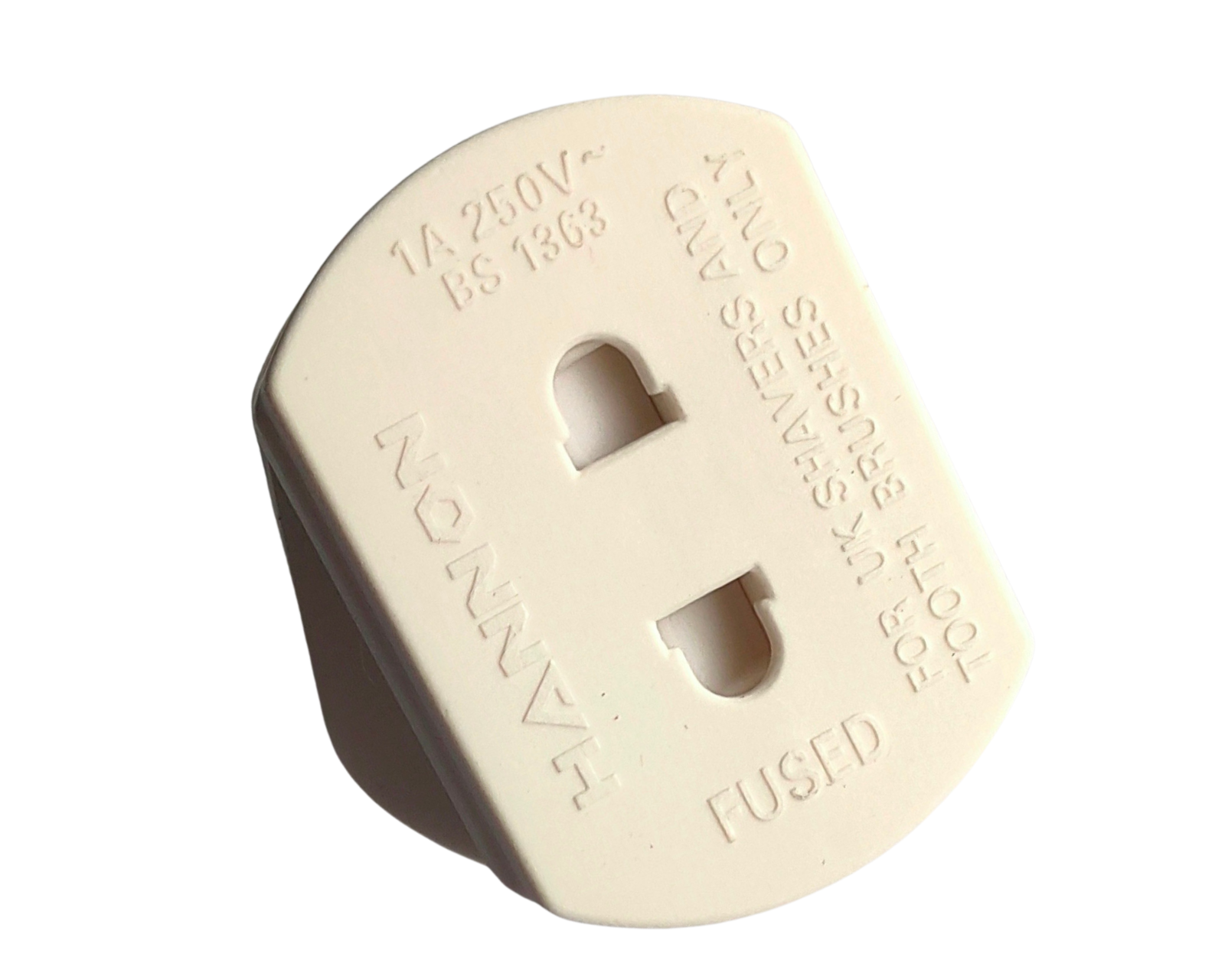 2xShaving Plug Adapter Fused Electric Shaver Epilator Toothbrush ...