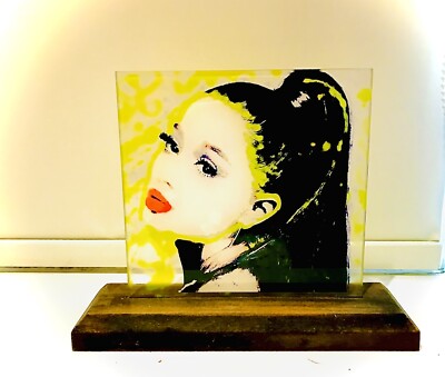 ARIANA GRANDE MUSIC UNIQUE GLASS POSTER. POP Graffiti Art Home ...