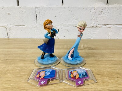 DISNEY INFINITY Frozen Lot Elsa Anna Chill In The Air Flourish Power ...