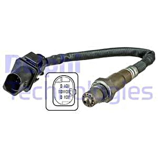 DELPHI Lambda Sensor For CITROEN PEUGEOT MINI Berlingo Box C3 II Mpv ...