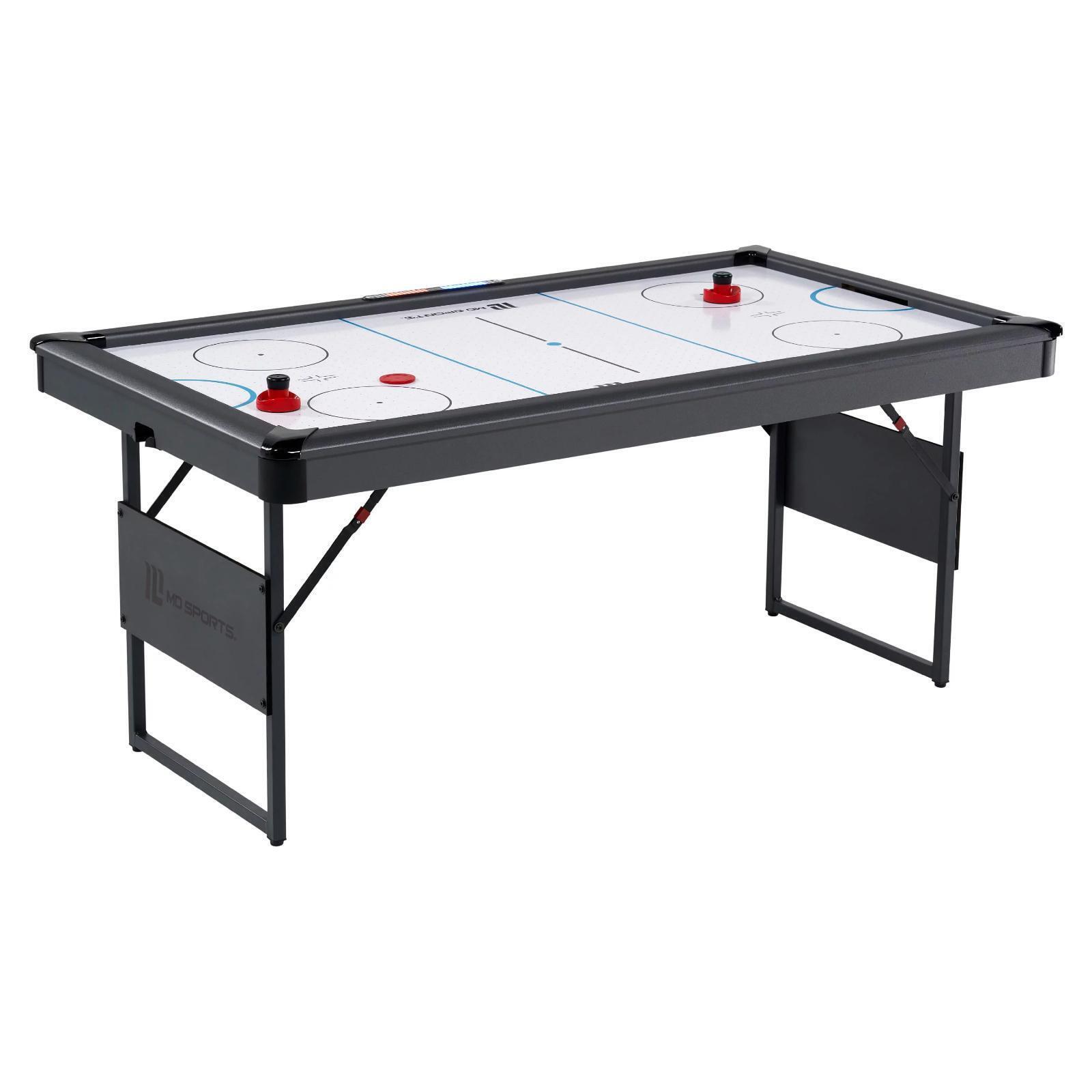 MD Sports 66in EZ Fold Air Hokey Table - Black (AH066Y21002) for sale ...