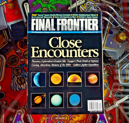 Final Frontier - Vintage Space Exploration Magazine - Science NASA NOV ...