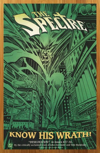 1994 DC Comics The Spectre Vintage Print Ad/Poster Official Retro 90s ...