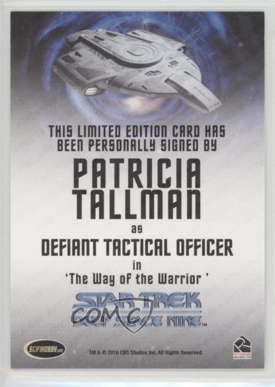 2018 Star Trek Deep Space Nine Heroes & Villains Patricia Tallman Auto ...