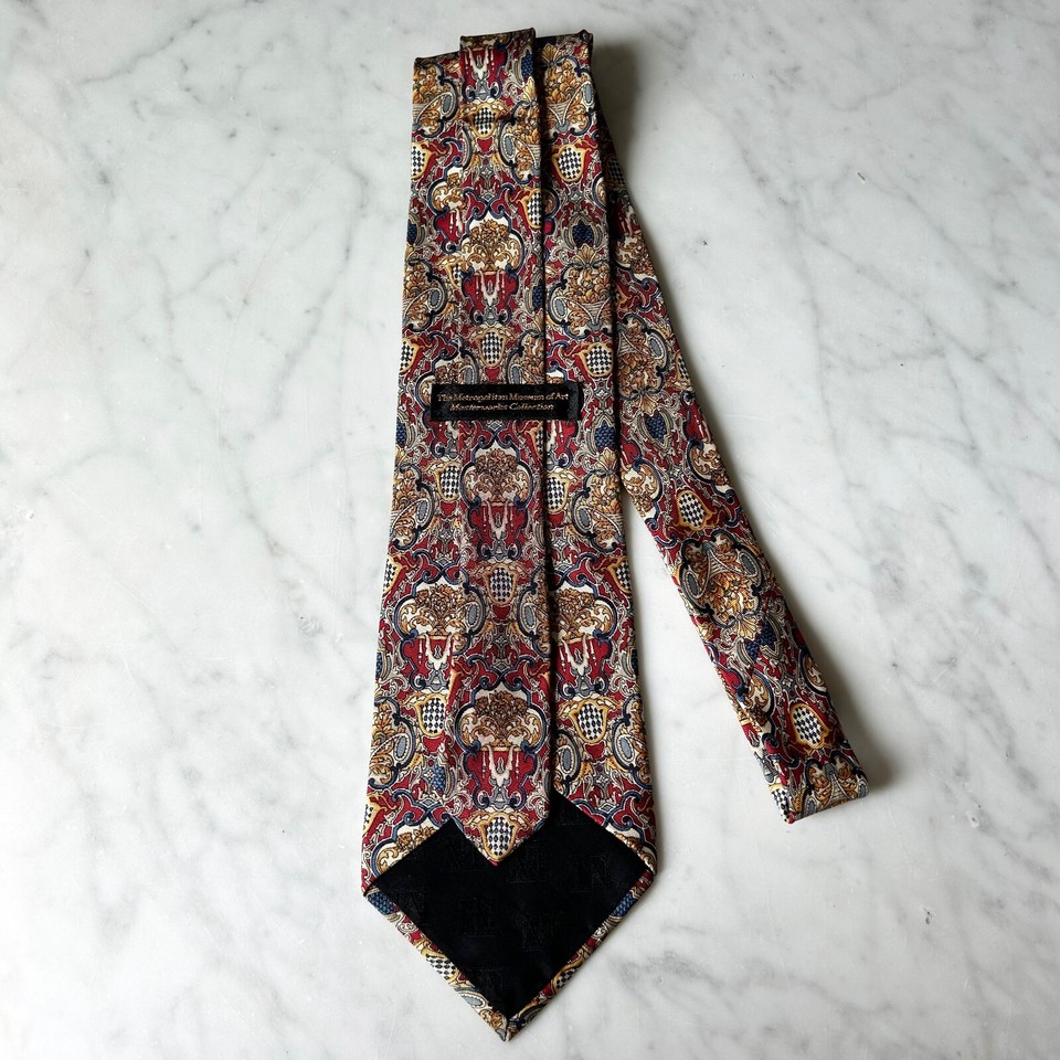 Metropolitan Museum of Art Masterworks Collection 100% Silk Men's Neck ...