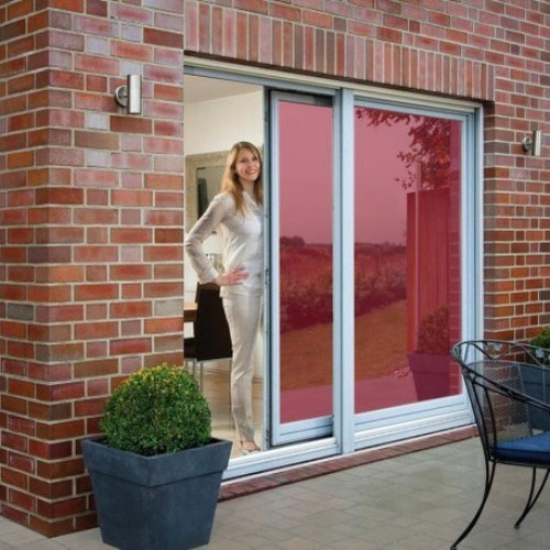 Mirror Reflective One Way Vision Privacy Window Film Sticky Back Glass ...