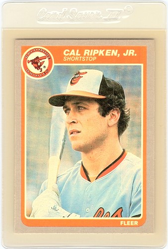 1985 Fleer Cal Ripken, Jr. #187 Baltimore Orioles | eBay