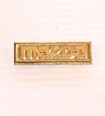 VINTAGE MAZDA AUSTRALIA SALES REP DEALERSHIP PROMO LAPEL HAT COAT TIE ...