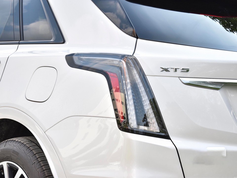 For 2017-2021 Cadillac XT5 Black Full LED Tail Lights Brake Lamps Left+Right | eBay