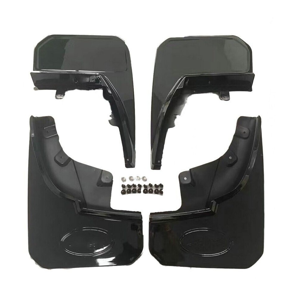 4PC Mud Flaps Mudguards Fenders Splash Guards Fits For LR Defender 90 ...