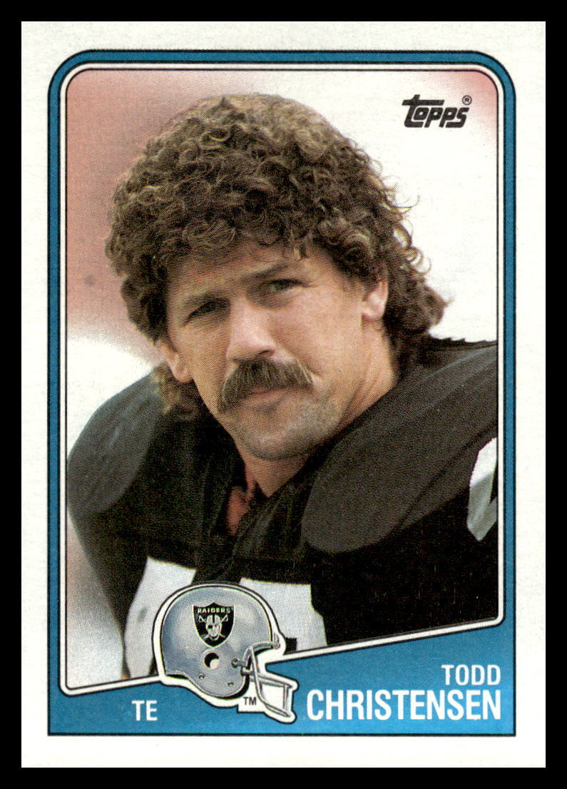 Todd Christensen 1988 Topps #330 Los Angeles Raiders Football Card | eBay