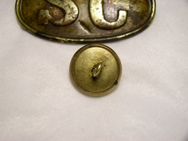 Beautiful Non Dug Confederate Navy Officers Coat Button | eBay