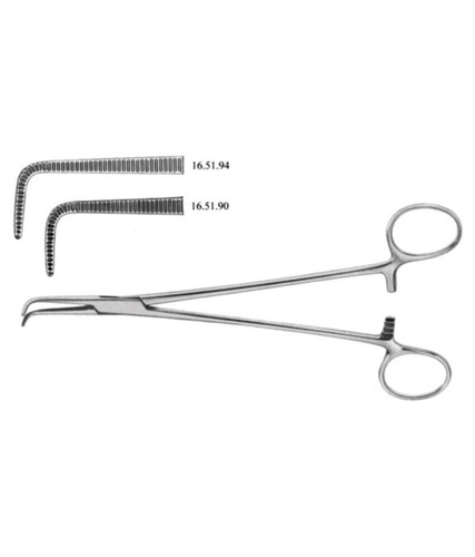 Pince à angle droit, instrument chirurgical, en acier inoxydable ...