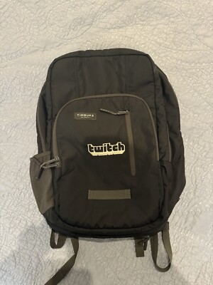 Timbuk2 Authority Laptop Backpack Gray & Black - Twitch | eBay