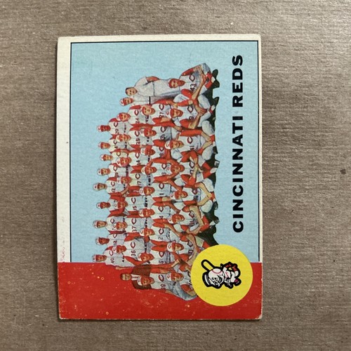 1963 Topps Baseball Cincinnati Reds Team Card #63 | eBay