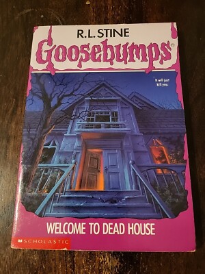 Goosebumps #1 Welcome to Dead House Book R. L. Stine 1992 VERY CLEAN | eBay