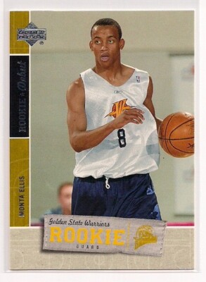 2005-06 MONTA ELLIS UD ROOKIE DEBUT #149 GOLDEN STATE WARRIORS ...