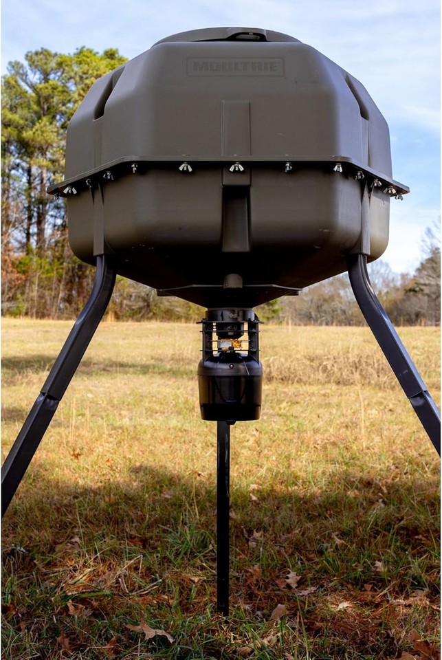Moultrie Lumen Photocell Feeder Kit Automatic Deer Wildlife Game Feeder ...