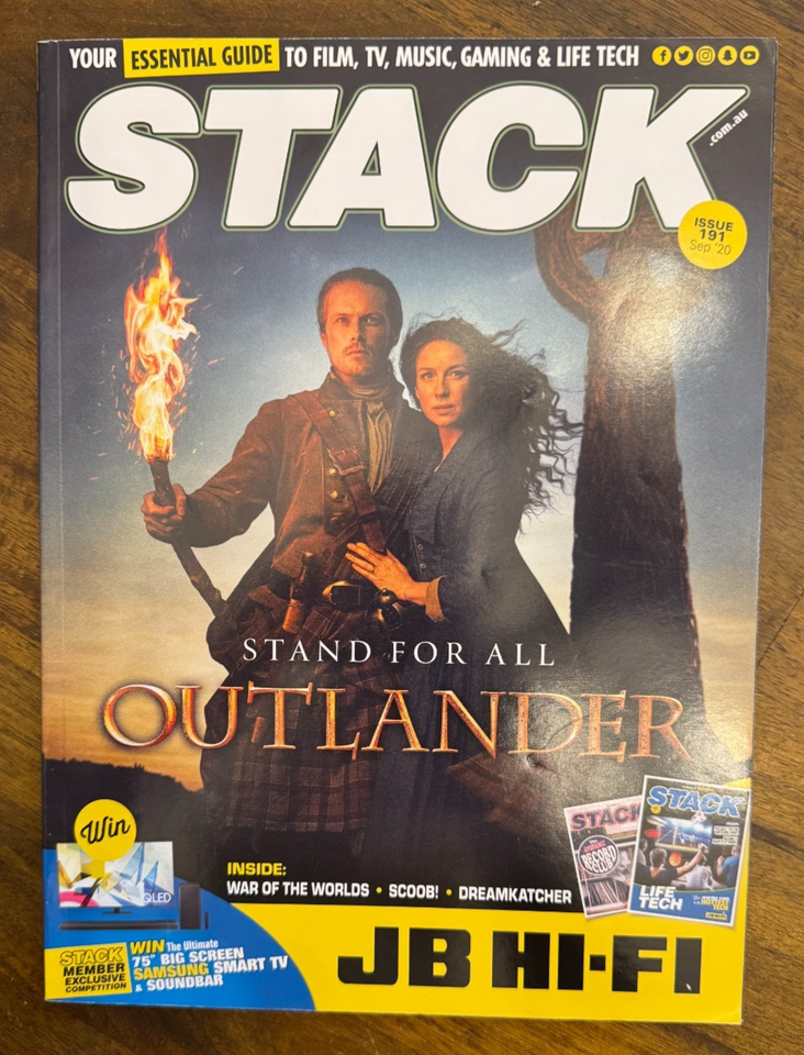 HUGE Outlander Collection 22+ Magazines Sam Heughan Caitriona Balfe, NO ...