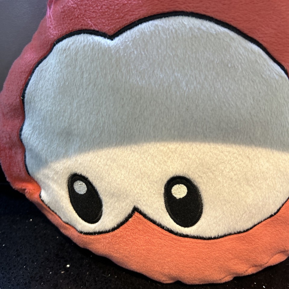 14” Inch Disney Club Penguin Pink Puffle Soft Toy Cushion Plush Pillow ...