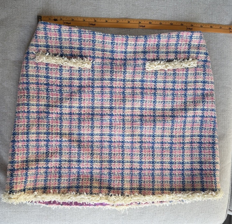 Runway Marc Jacobs The Tweed Skirt Pink | eBay