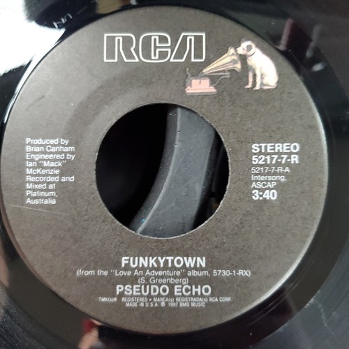 PSEUDO ECHO * 45 * Funky Town 1987 NM USA CLEAN Funkytown | eBay
